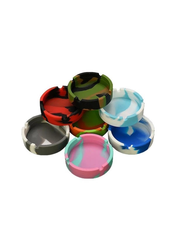 Createtech Yaratıcı Uygun Tablaları Tabakası Silikon Sigara Küllük ...