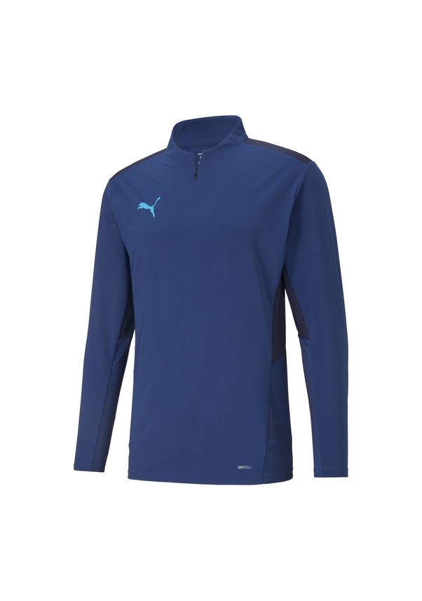 Puma Team Cup 1/4 Zip Erkek Lacivert Dik Yaka Sweatshirt 65672802 S Fiyatları ve Özellikleri