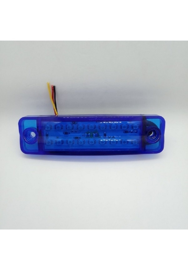 18 Ledli Parmak Led Lamba Mavi 24v 2 Adet Fiyatları ve Özellikleri