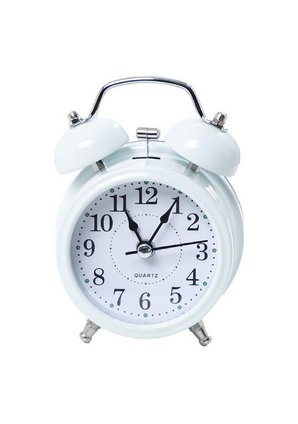 Beyaz Ev Saati Retro Tasarım Zaman Göstergesi Hafif Yaratıcı ...