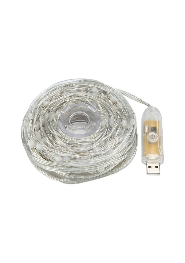 Senlinli Usb Kumandalı Led Bakır Tel Işık Dizesi 5m 50 Işık Romantik ...