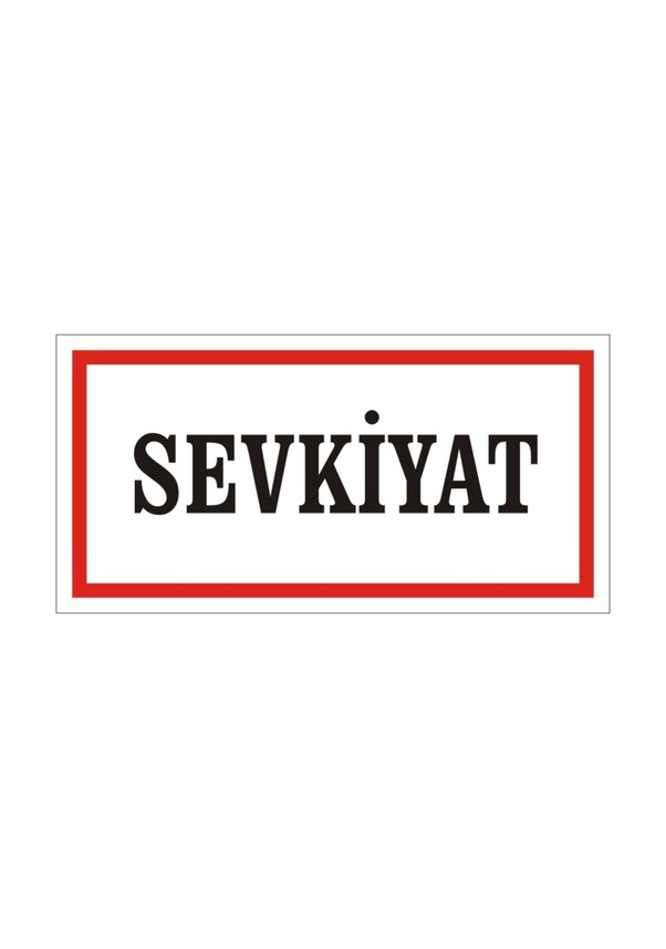 Sevkiyat Levhası 17.5 x 35 CM Malzeme Sticker Fiyatları ve Özellikleri
