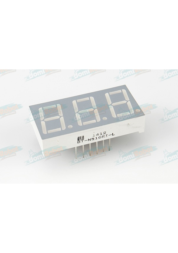 14.2mm Kırmızı 3-digit Led Display Katod Fiyatları ve Özellikleri