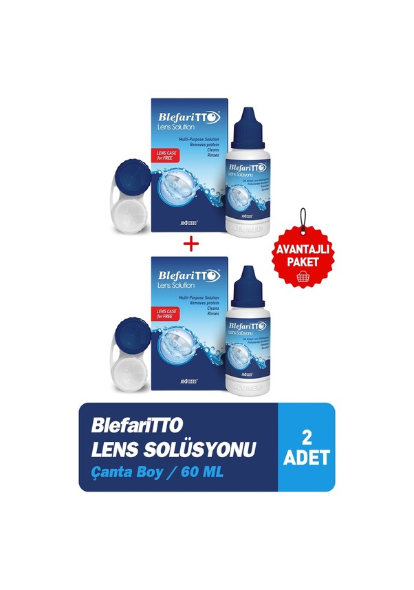 Blefaritto Lens Solüsyonu 60 Ml 2 Adet Fiyatları ve Özellikleri
