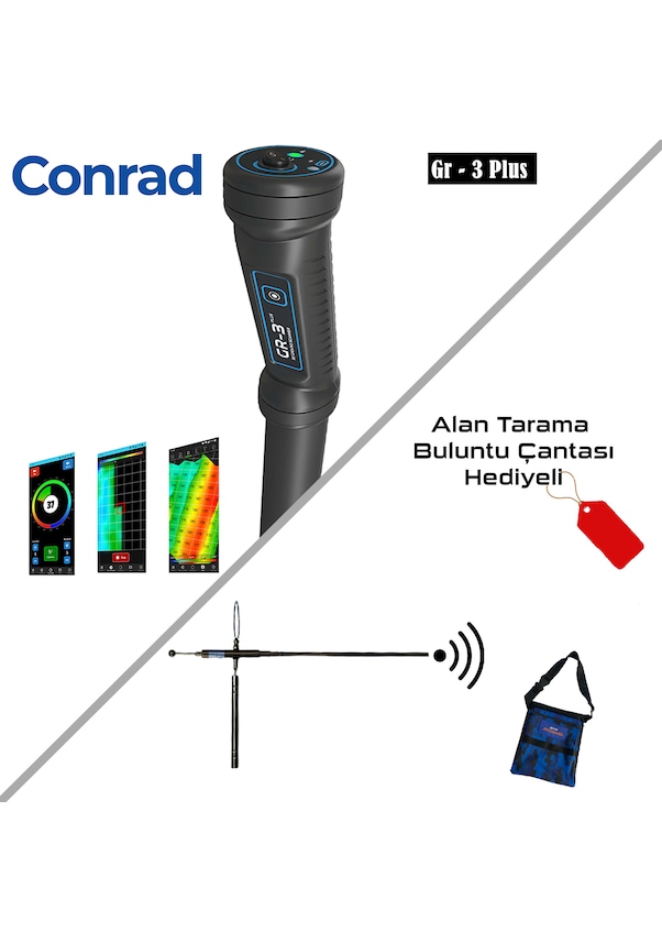 Conrad Gr-3 Plus Yer Altı Görüntüleme Sistemi Fiyatları ve Özellikleri