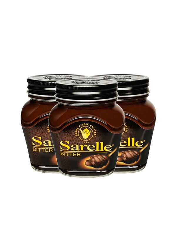 Sarelle Bitter Çikolatalı Fındık Kreması 3 x 350 G Fiyatları ve Özellikleri