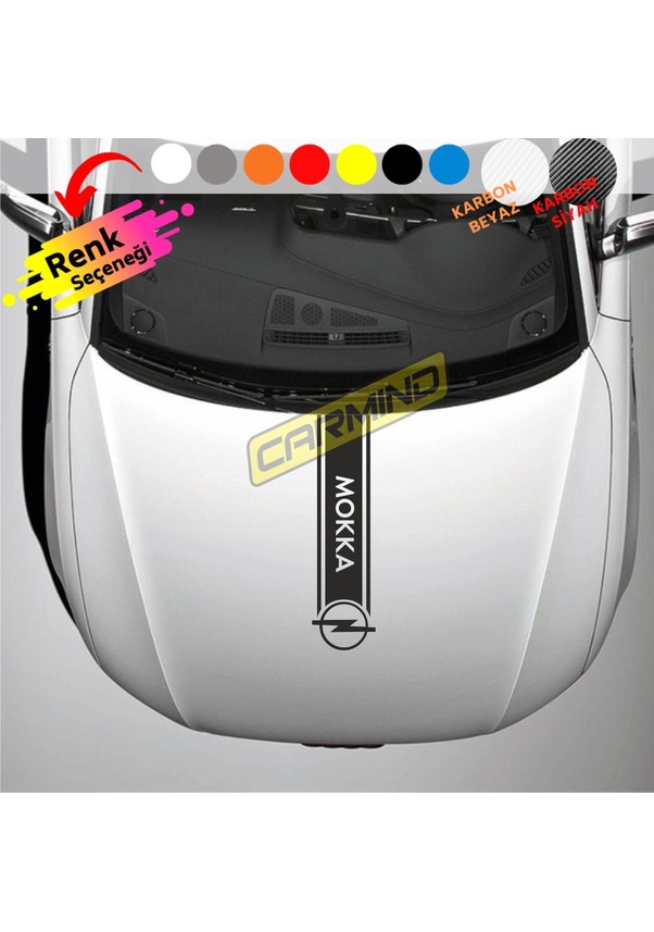 Opel Mokka Kaput Şerit Sticker Fiyatları ve Özellikleri