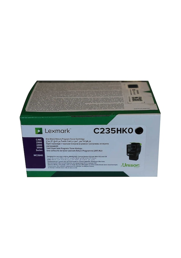 Lexmark C2425-C235Hk0 Siyah Toner Yüksek Kapasiteli Fiyatları ve ...