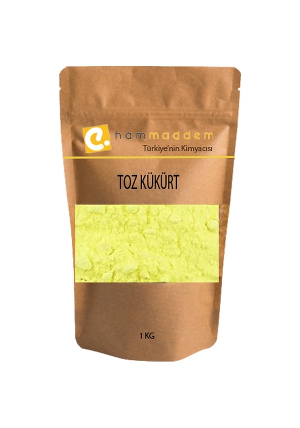 Toz Kükürt 1 Kg Fiyatları ve Özellikleri