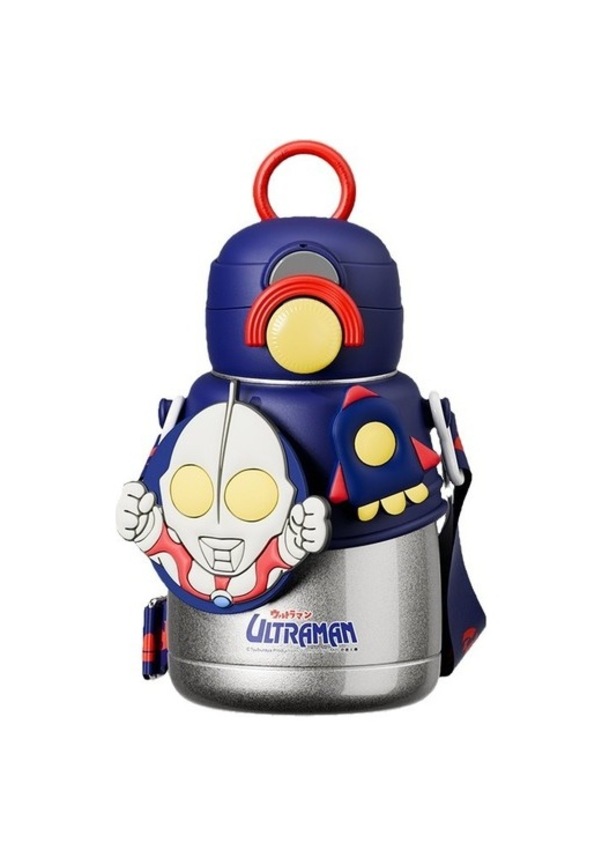 Ultraman Çift Içecek Çocuk Paslanmaz Çelik Termos Bardak Saman Büyük ...