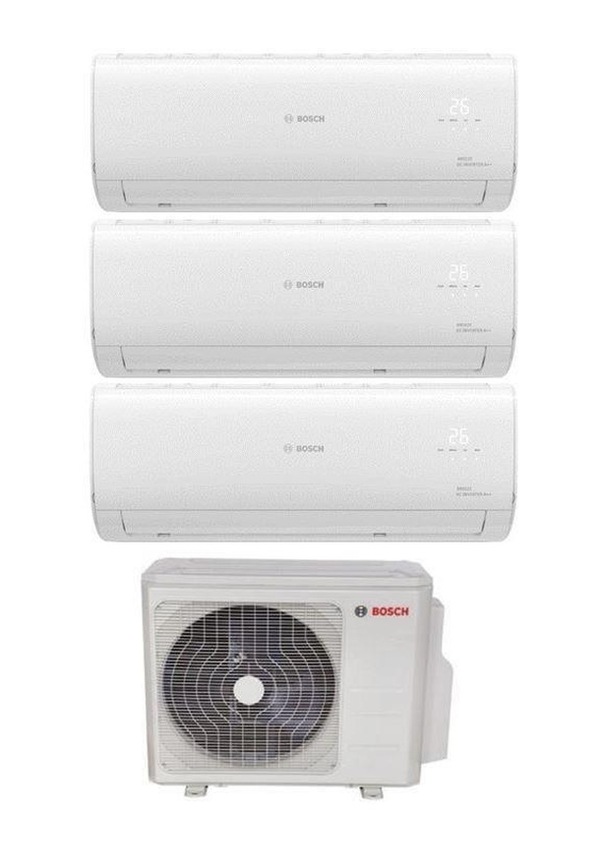 Bosch Multi Split 28000 BTU 1 Dış + 3 İç Ünite 9000 + 9000 + 12000 BTU ...