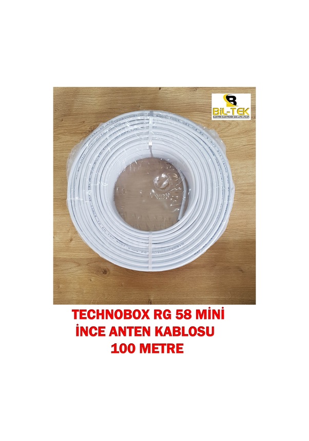Technobox Rg58 Mini Ince Uydu Kablosu Fiyatları ve Özellikleri