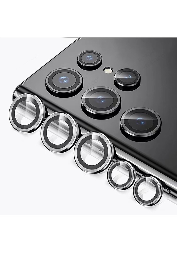 Samsung S22 Ultra Kamera Lens Koruyucu Halka Set Gümüş AL8114 Fiyatları ...