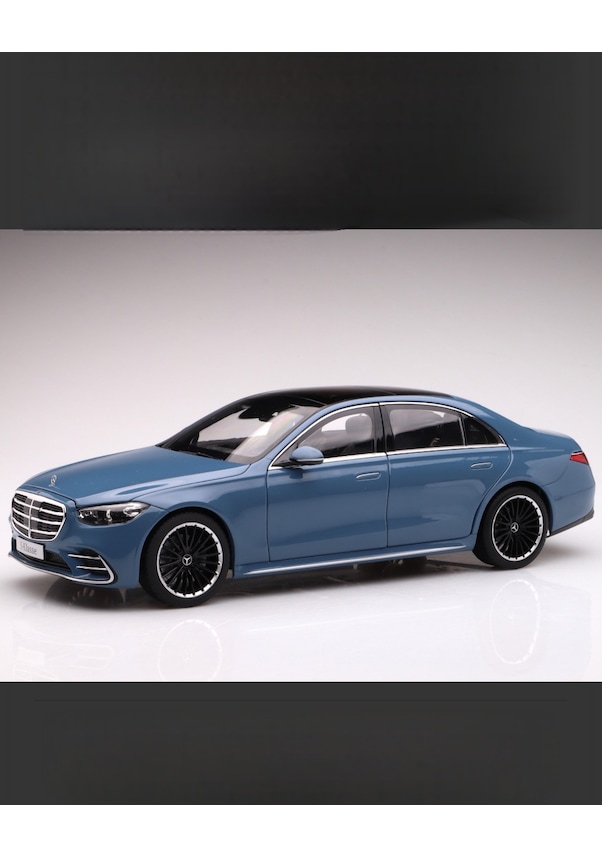Norev Mercedes Benz S-class W223 - 2021. Blue 1/18 Model Araba ...