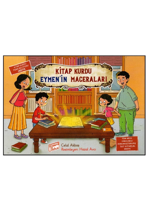 3. ve 4. Sınıf Hikaye Kitabı Seti Kitap Kurdu Eymen'in Maceraları ...