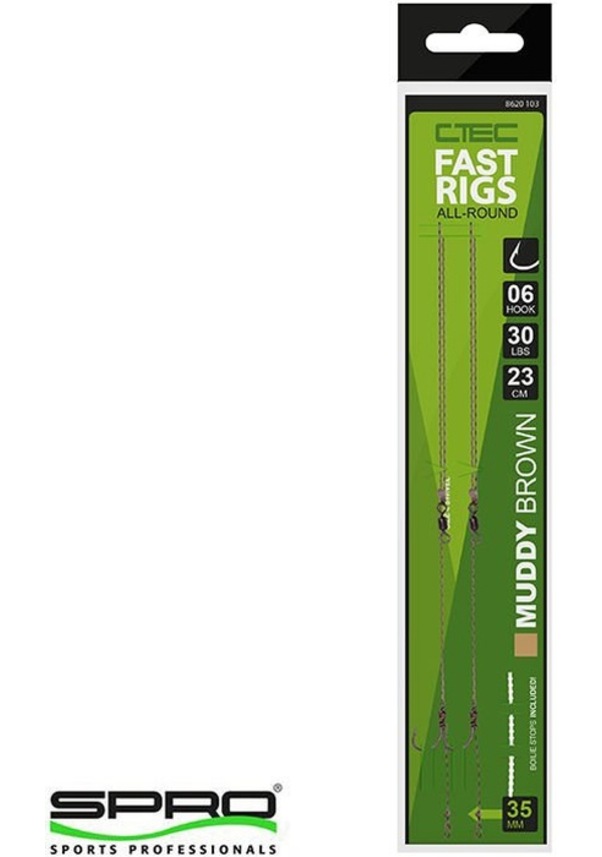 SPRO Fast Rigs Muddy Hazır İğne Takımı #06 Fiyatları ve Özellikleri