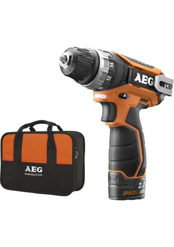 AEG BS 12C2 L 12V 2.0 Ah Çift Akülü Vidalama Matkap Fiyatları ve ...