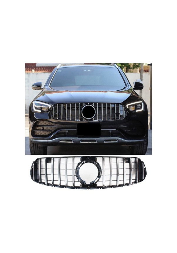 Autogp Mercedes Glc X253 Gtr Ön Panjur Izgara Seti Amg 2020+ Agp-sm ...