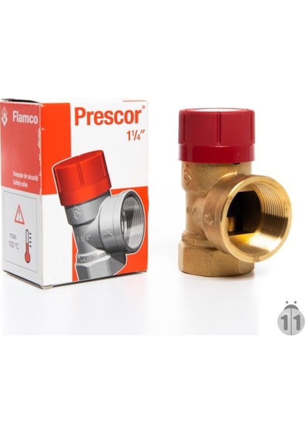 Flamco 1¼ Prescor 5 Bar Emniyet Ventili Fiyatları ve Özellikleri