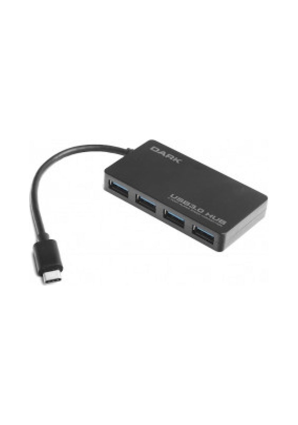 Dark Connect Master U31X4. Usb3.1 Type-C To 4 Port Type-A Hub Fiyatları ...