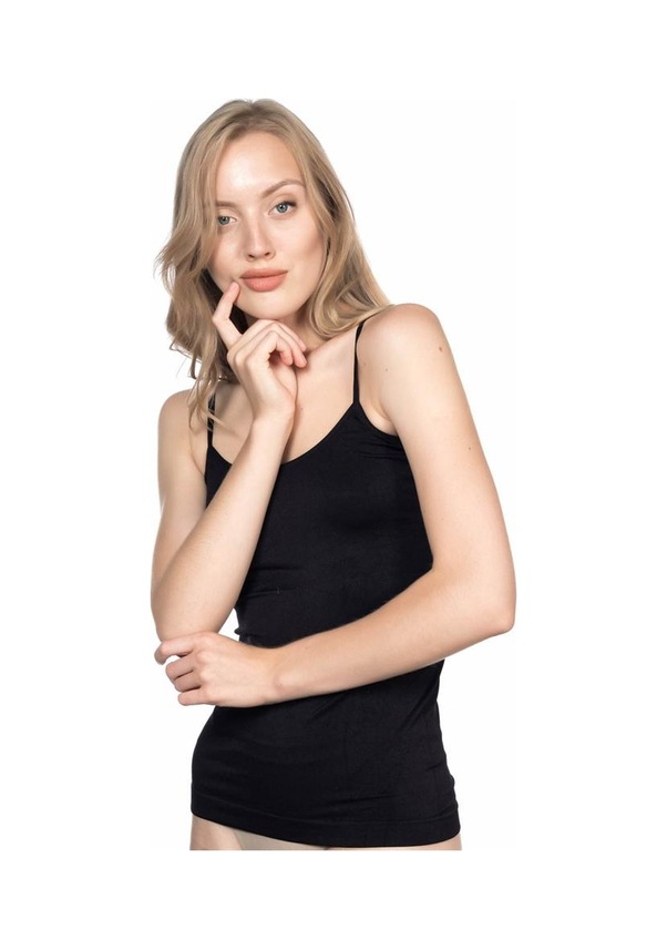 Siyah Emay 5001 Soft İp Askılı Uzun Atlet Karışık S Fiyatları ve ...