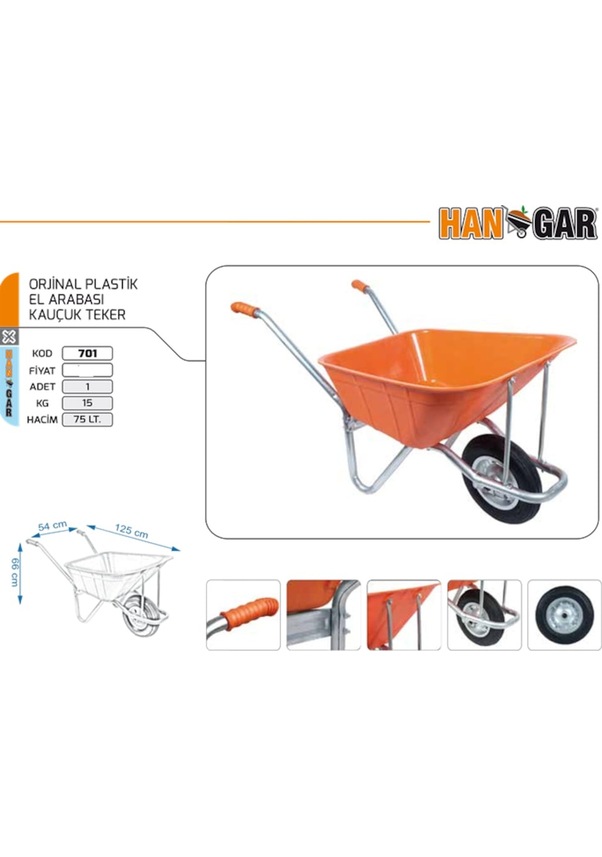 Plastik El Arabası Kauçuk Teker Fiyatları ve Özellikleri