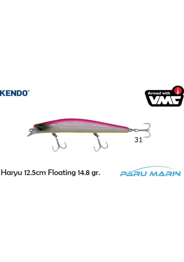 Kendo Haryu 12.5 Cm 14.8G Floating Suni Yem No:31 Fiyatları ve Özellikleri