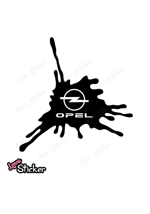 Opel Logo Amblem Sıçrama Oto Sticker Fiyatları ve Özellikleri