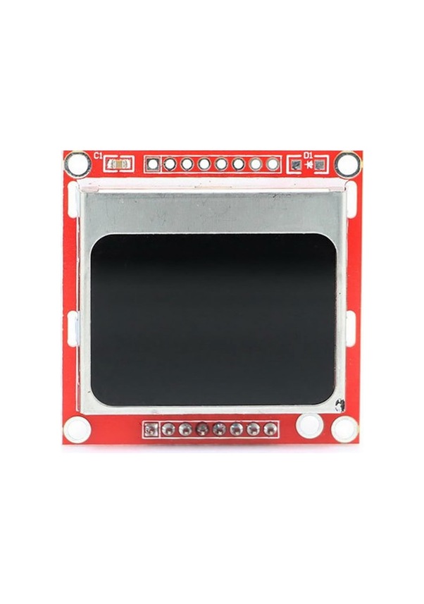 5110 84x48 Lcd Modül 84 X 48 Piksel Grafik Lcd Display Ekran 5v Beyaz ...