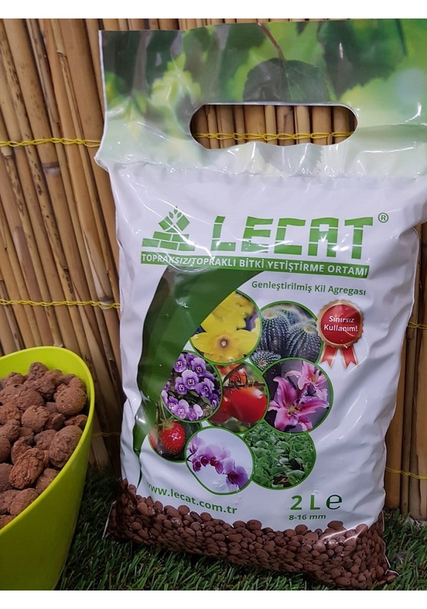 Kil Bilyesi 2 L 8-16 Mm Hidroponik Toprak Lecat Kil Bilyesi N11.507 ...