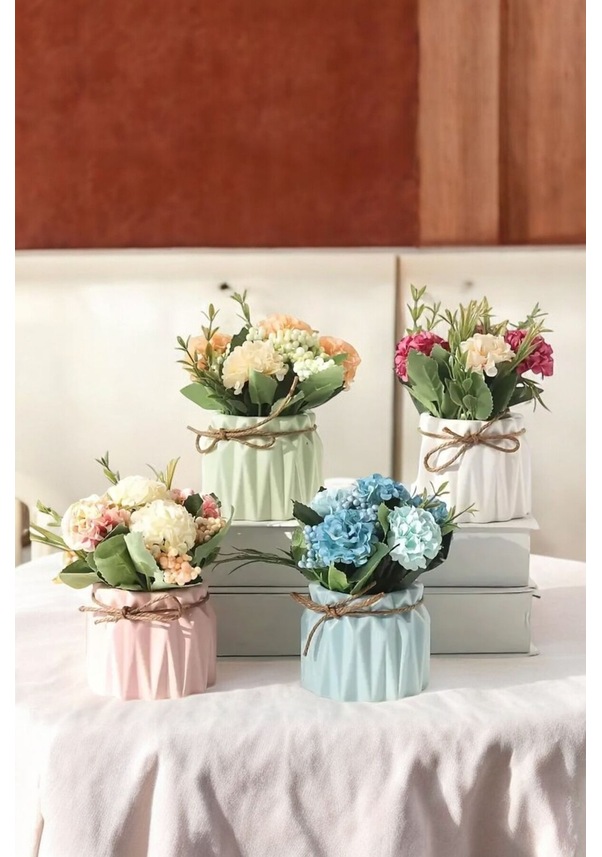 Dekoratif Vazo Seti Obje Ev Dekorasyon Masa Üstü Dekor Vazo Seti Model ...