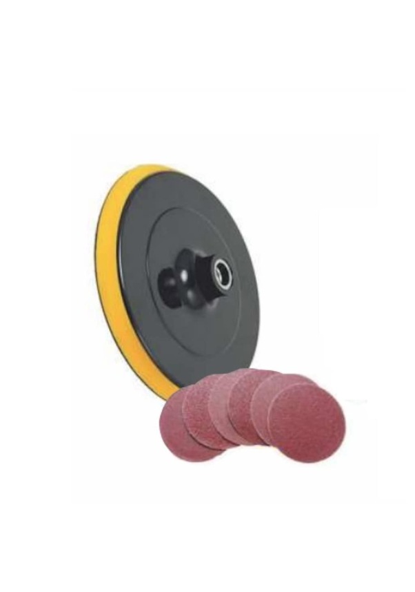Bay-Tec Cırtlı Disk Zımpara Tabanı 115 MM + 6 Adet Zımpara (500343513 ... Bay-Tec Cırtlı Disk Zımpara Tabanı 115 MM + 6 Adet Zımpara (500343513 ...