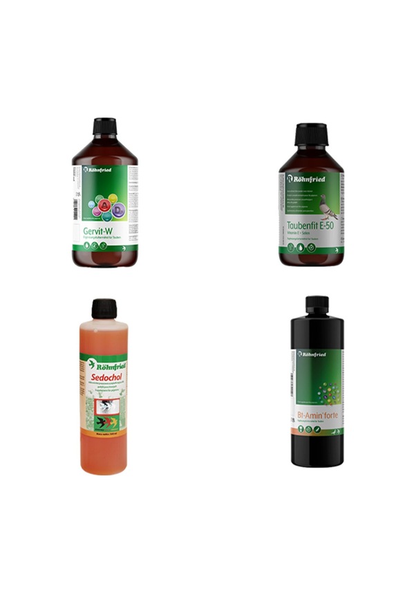 Röhnfried 4'Lü Bakım Seti Gervit-W - Taubenfit E 50 - Bt Amin Forte ...
