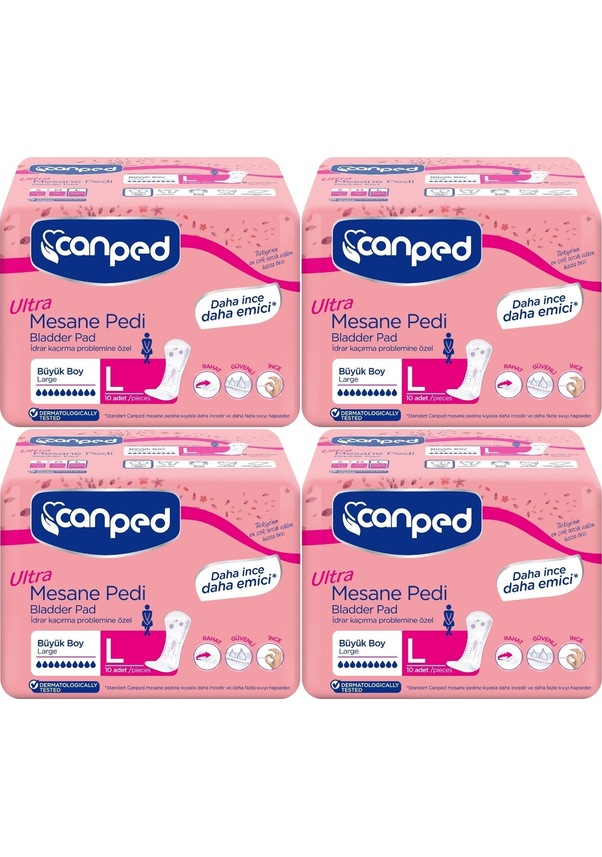Canped Mesane Pedi Ultra Large-Büyük 40 Adet Fiyatları ve Özellikleri