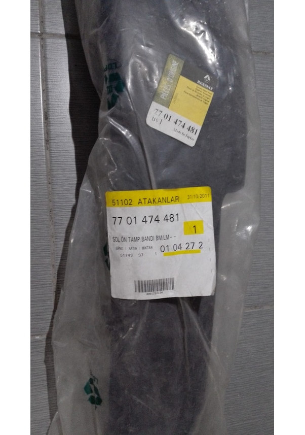 Renault Megane 2 Ön Tampon Bandı Sol 7701474481 Fiyatları ve Özellikleri