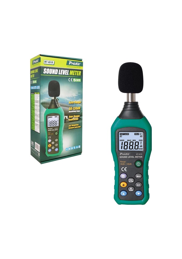 Proskit Mt-4618 Desibelmetre Ses Seviyesi Ölçü Aleti Dijital Fiyatları ...