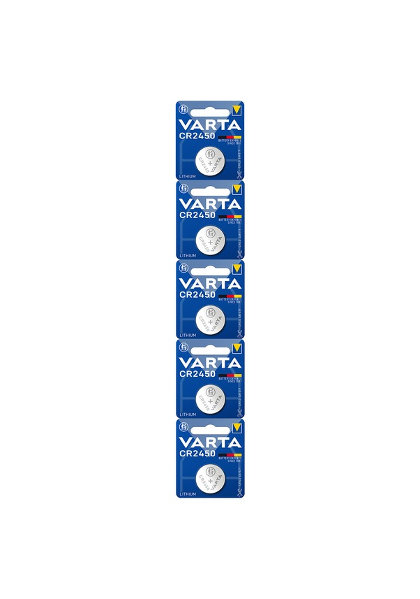 Varta CR2450 3V 5’li Lityum Pil Fiyatları ve Özellikleri