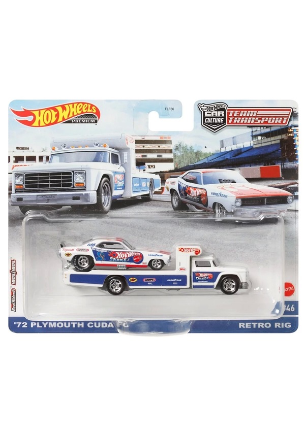 Hot Wheels Team Transport Premium 72 Plymouth Cuda FC Fiyatları ve ...