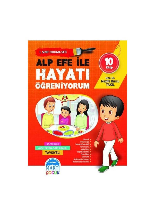 Alp Efe ile Hayatı Öğreniyorum-1.Sınıf Okuma Seti-10 Kitap Takım ...