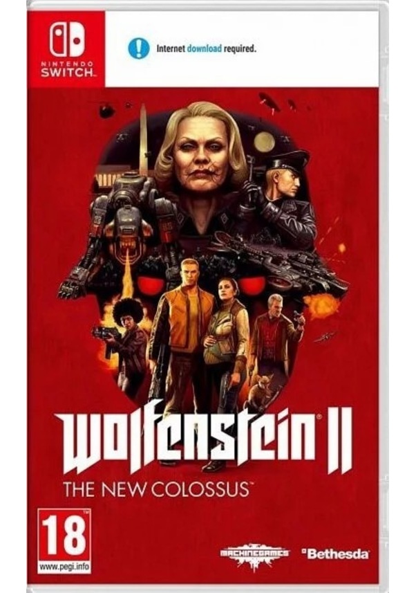 Nintendo Switch Game Ns Wolfenstein II: The New Colossus Fiyatları ve Özellikleri