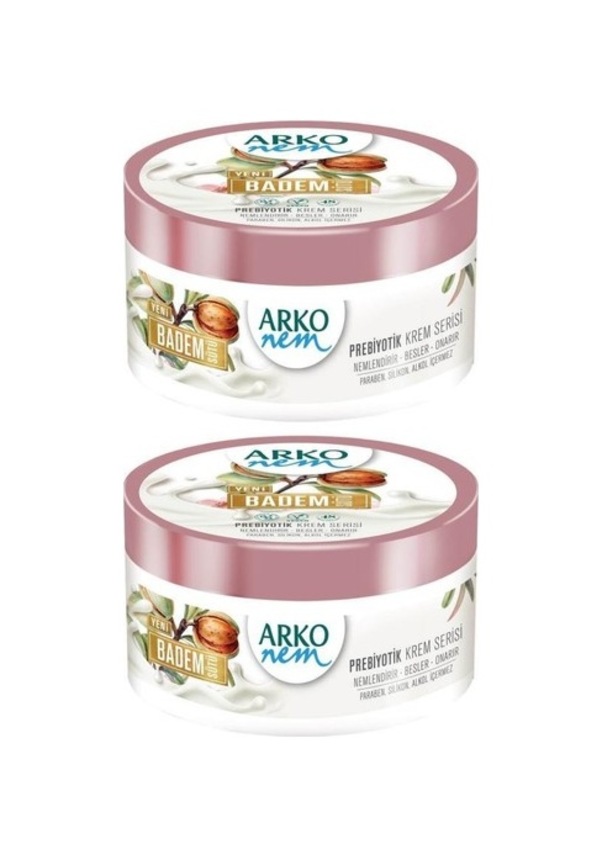 Arko Nem Prebiyotik Krem Serisi Badem Sütü 2 x 250 ML Fiyatları ve Özellikleri