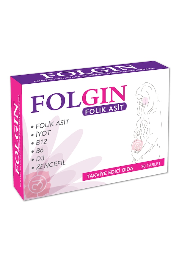 Folgin Folik Asit 30 Tablet Fiyatları ve Özellikleri