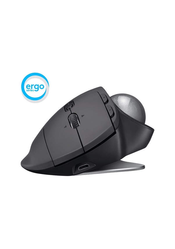 LOGITECH MX ERGO 910-005179 Kablosuz Trackba l Füme Mouse Fiyatları ve ...