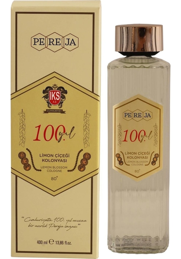Pereja 100. Yıl Limon Kolonyası Cam Şişe 400 ML Fiyatları ve Özellikleri