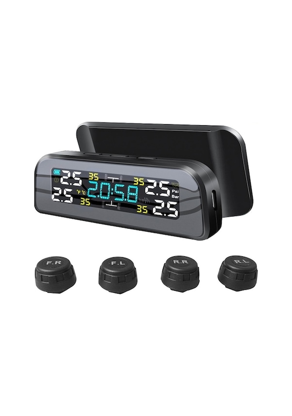 Trendooze Hallow Güneş Lastik Basıncı İzleme Sistemi Otomobil Lastik K17581-2 External Sensors ...