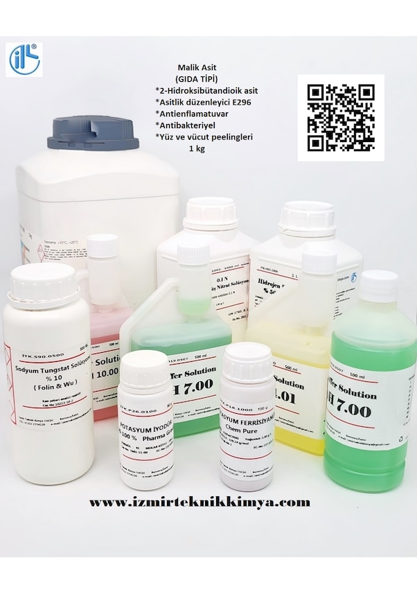 Malik Asit E296 , 1 Kg Fiyatları ve Özellikleri