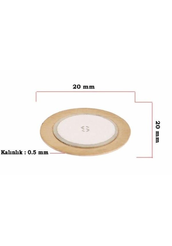Piezo Disk Element - 20 Mm Çap Fiyatları ve Özellikleri