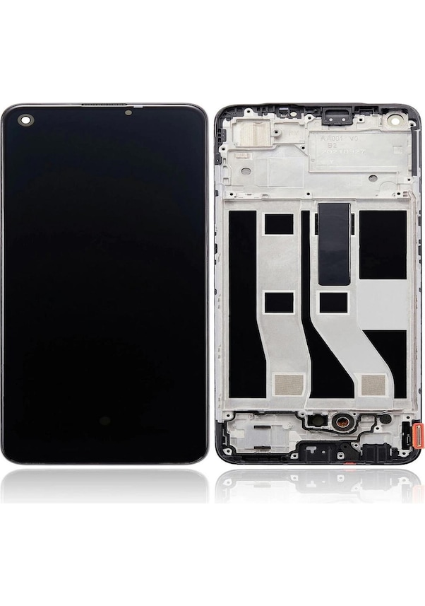 Oppo A74 4g İle Uyumlu Oled Ekran Dokunmatik Çıtalı Cph2219 Siyah ...
