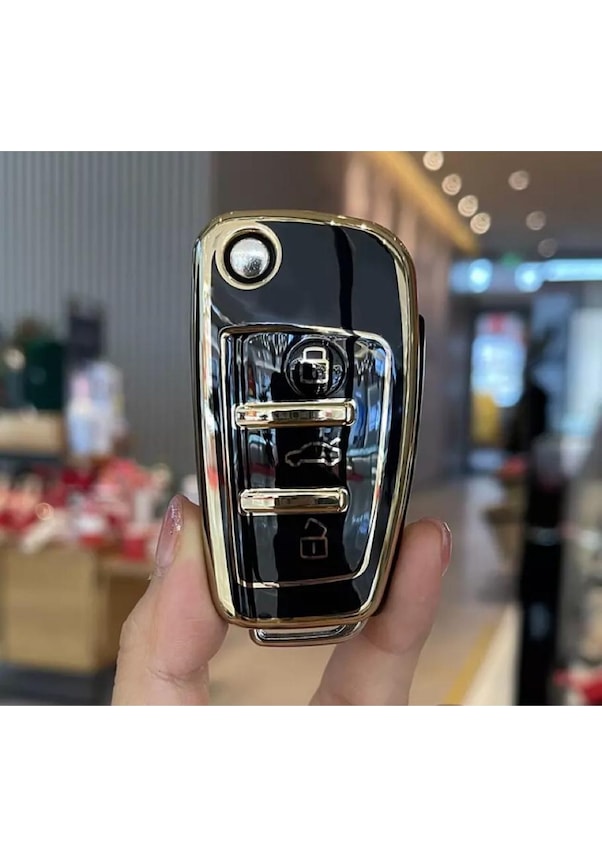 AUDİ Uyumlu A1 A3 8P 81 A4 A5 B6 B7 B8 A6 A7 C5 C6 Q3 Q5 ANAHTAR KILIFI ...