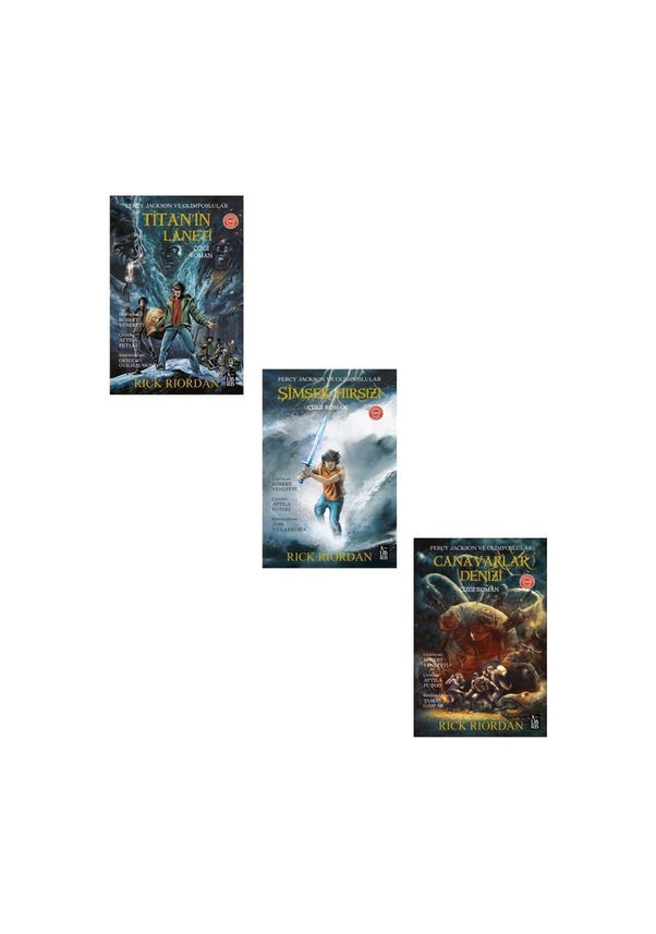 Percy Jackson Ve Olimposlular Çizgi Roman Seti 3 Kitap Fiyatları ve ...